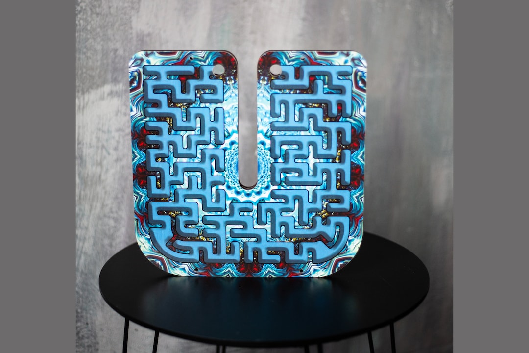 Board Game labyrinth. Tabletop Game labyrinth. Labyrinth. Puzzle U - Etsy