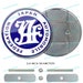Japan Automobile Federation JDM JAF Blue Emblem Badge for Toyota Front ...