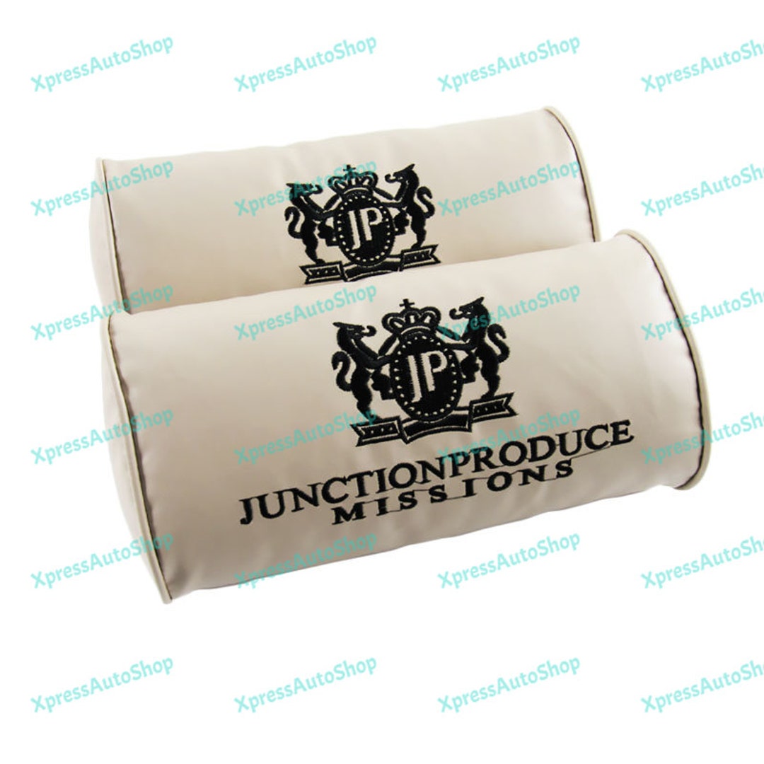 For Jp JUNCTION PRODUCE VIP Embroidery Car Neck Rest Pillow Headrest ...