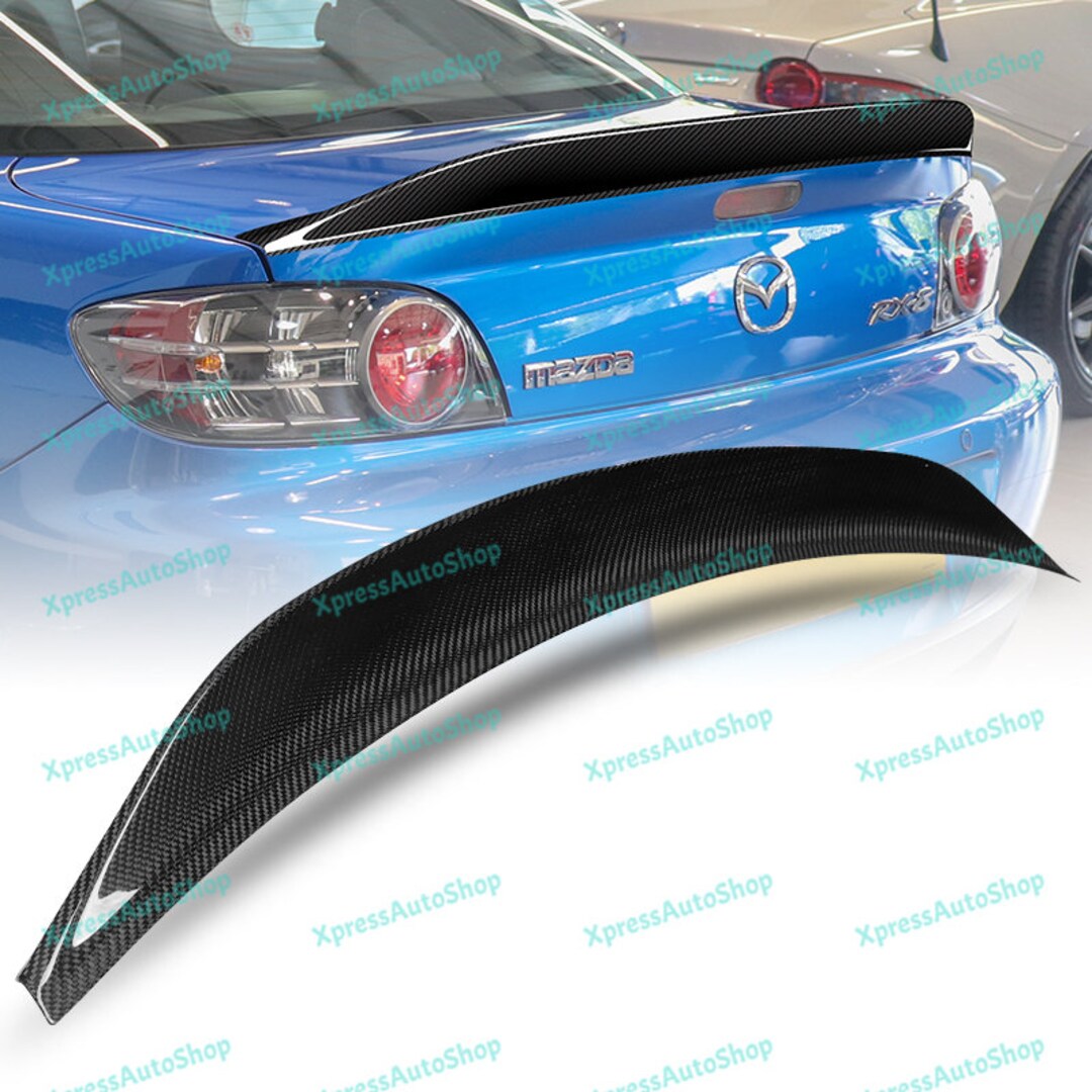 For 2004-2011 Mazda RX-8 RX8 Rear Trunk Duckbill Spoiler Wing Real ...