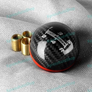 5 Speed Carbon Fiber JDM Mugen Shift Knob for Type R FN2 FD2 AP1 DC5 ...