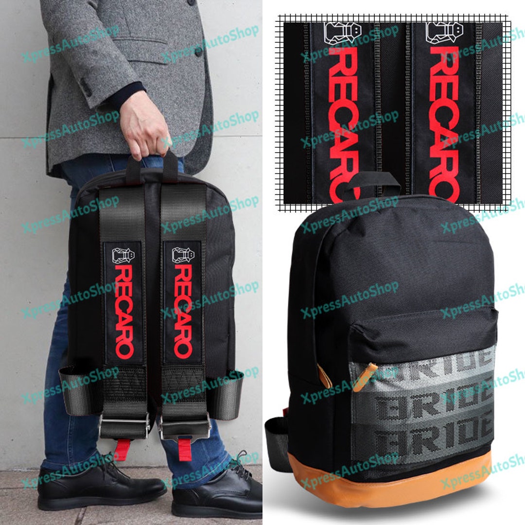 Black Recaro Racing Harness Shoulder Straps for Jdm Bride Racing ...