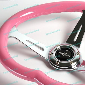 JDM Heart Shaped Racing Steering Wheel Universal Car ABS Steer - Etsy