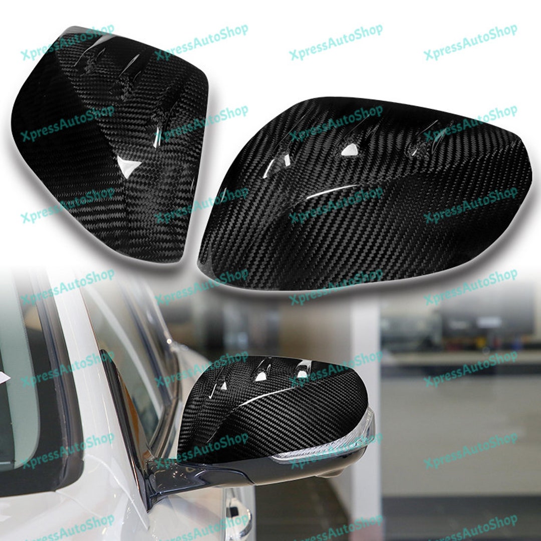 For 2014-2023 Infiniti Q50 Q60 Side View Mirror Covers Cap Real Carbon ...