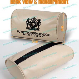 For Jp JUNCTION PRODUCE VIP Embroidery Car Neck Rest Pillow Headrest ...