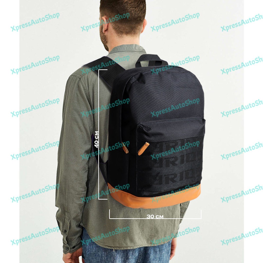 Black TRD Racing Harness Shoulder Straps for Jdm Bride Racing Backpack ...