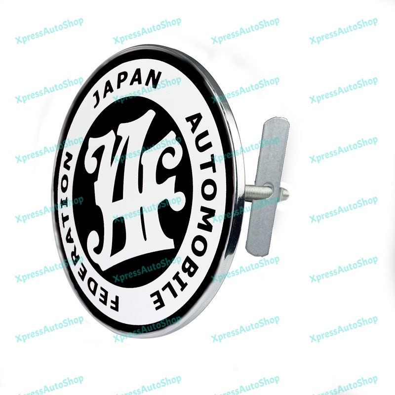 Japan Automobile Federation JDM JAF Black Emblem Badge for - Etsy