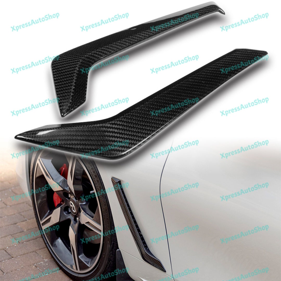 Carbon Fiber for 2017-2022 Infiniti Q60 Coupe Front Fender Side Vent ...