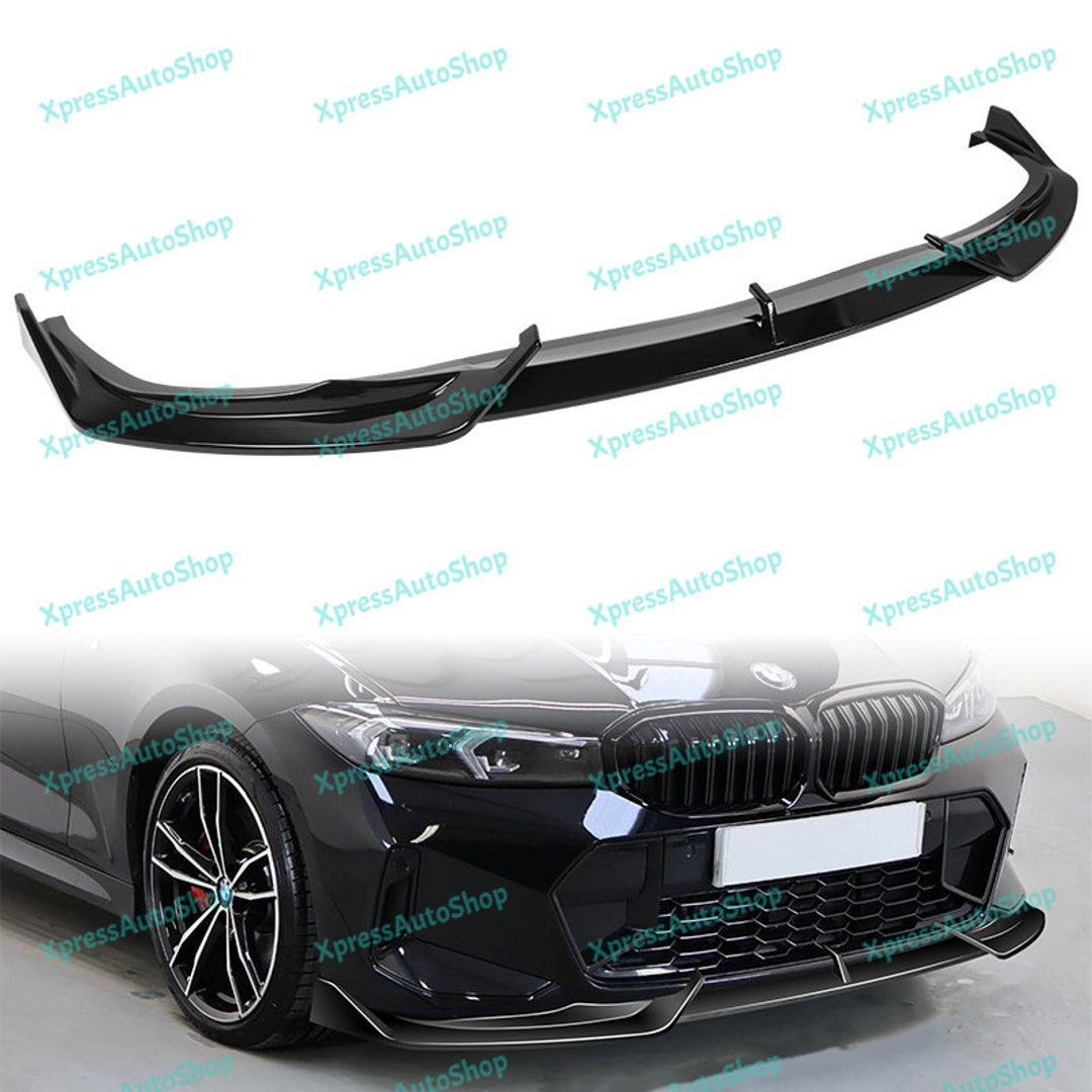 3 Piece Set Gt-style Front Bumper Lip Spoiler Splitter for 2023-2024 ...