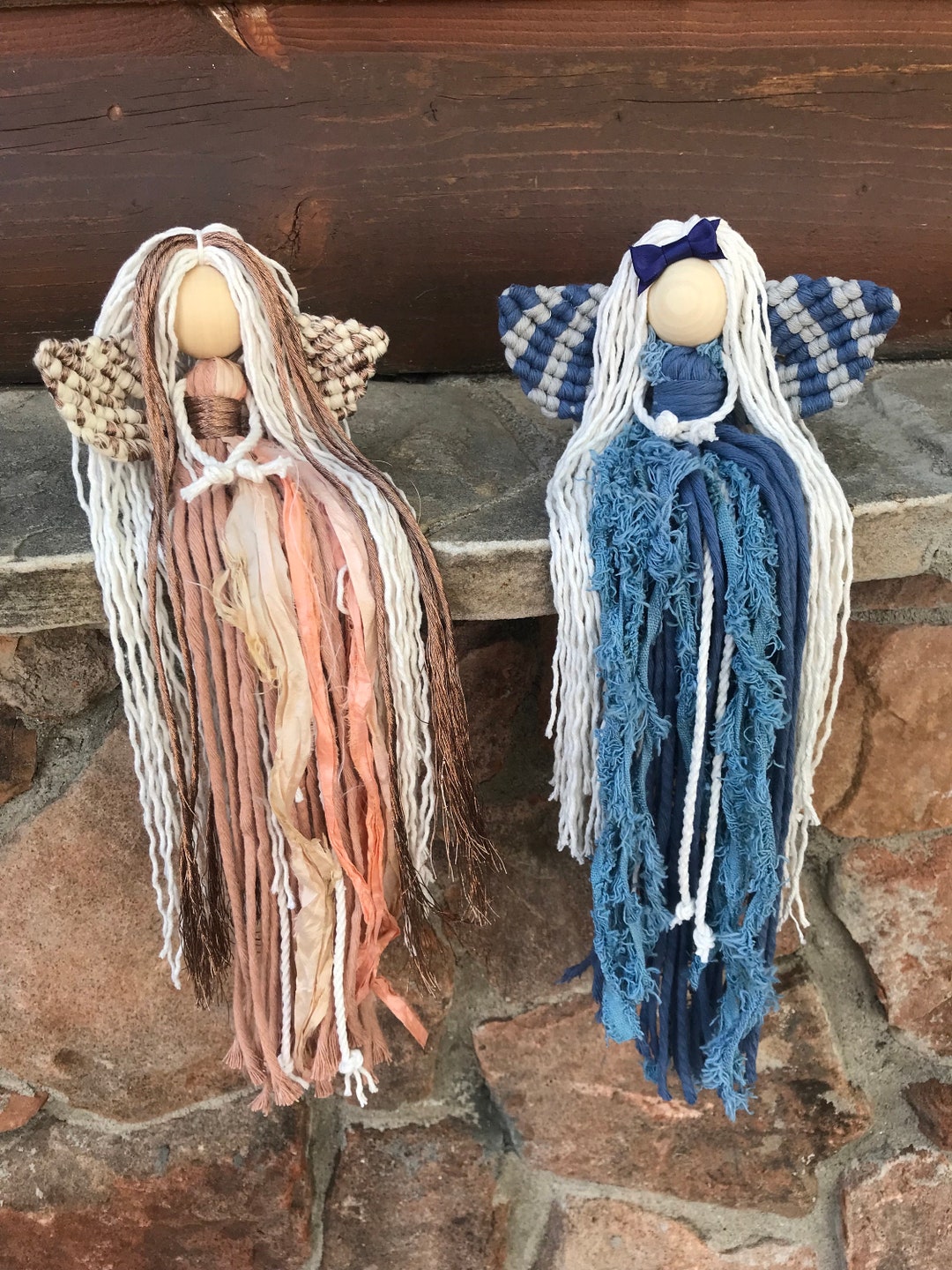 Beautiful Handmade Macrame Fairy/pixie Doll - Etsy