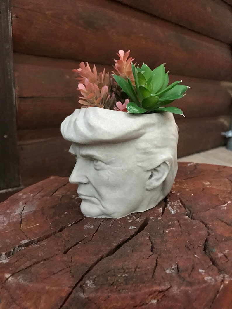 Trump Cement Pot - Etsy