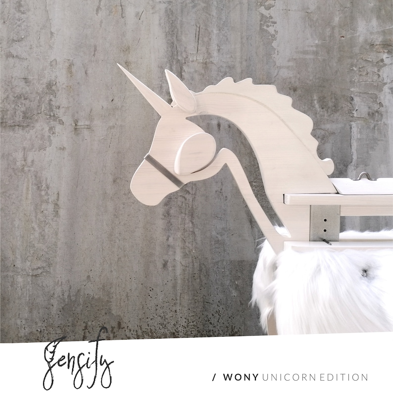 WONY Unicorn Edition Wooden Pony by Sensify, BDSM Furniture / Dungeon ...