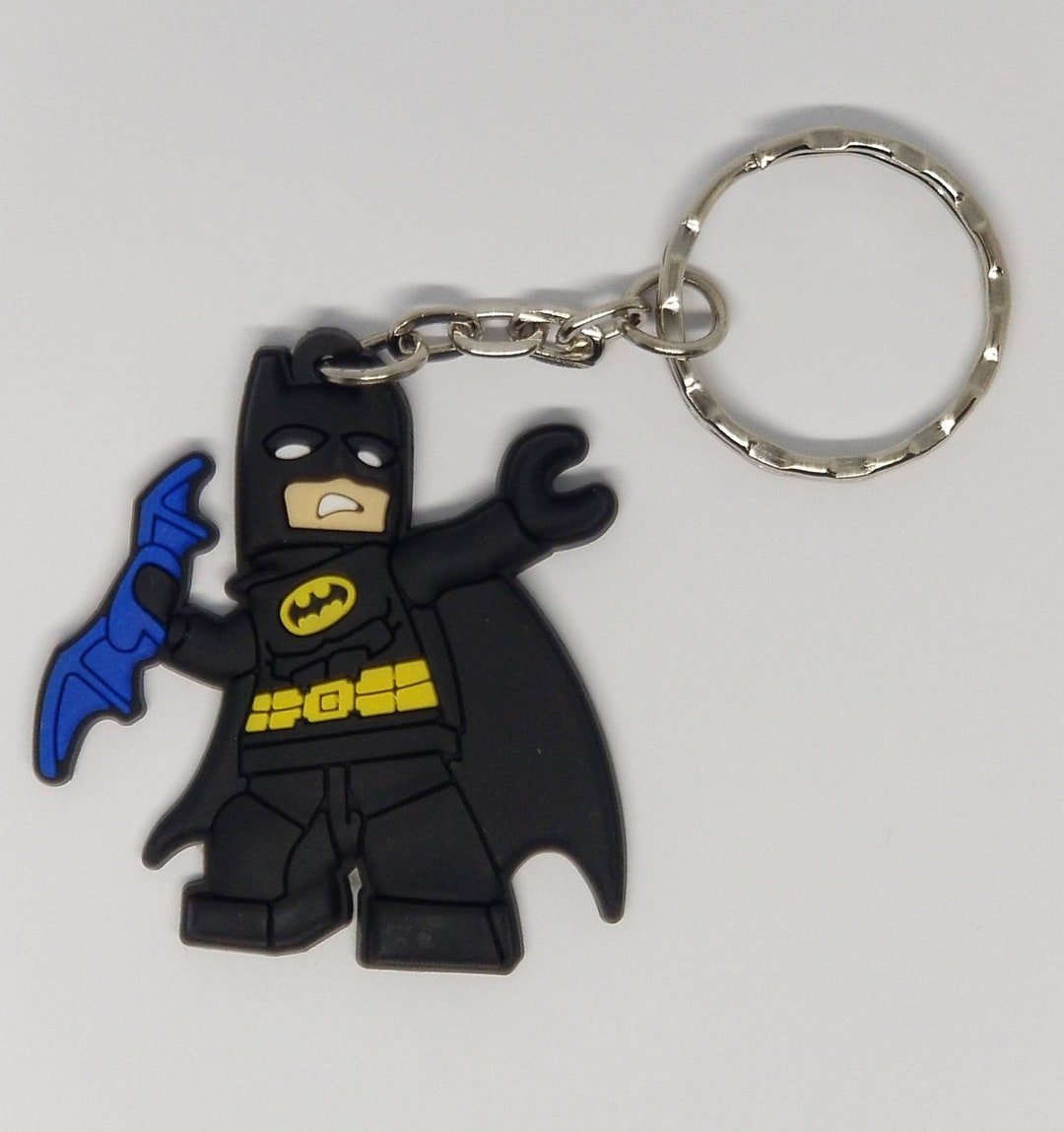 Batman Lego Superhero Marvel Movie Keyring Keychain Bagtag 108 - Etsy