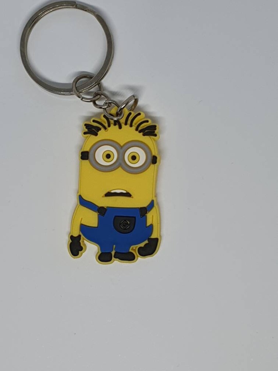 Yellow Minion Despicable Me Cartoon Movie Keyring Keychain - Etsy