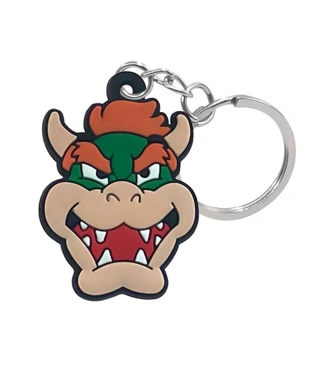 Bowser Super Mario BROS Keyring Keychain Bagtag Nintendo Snes - Etsy