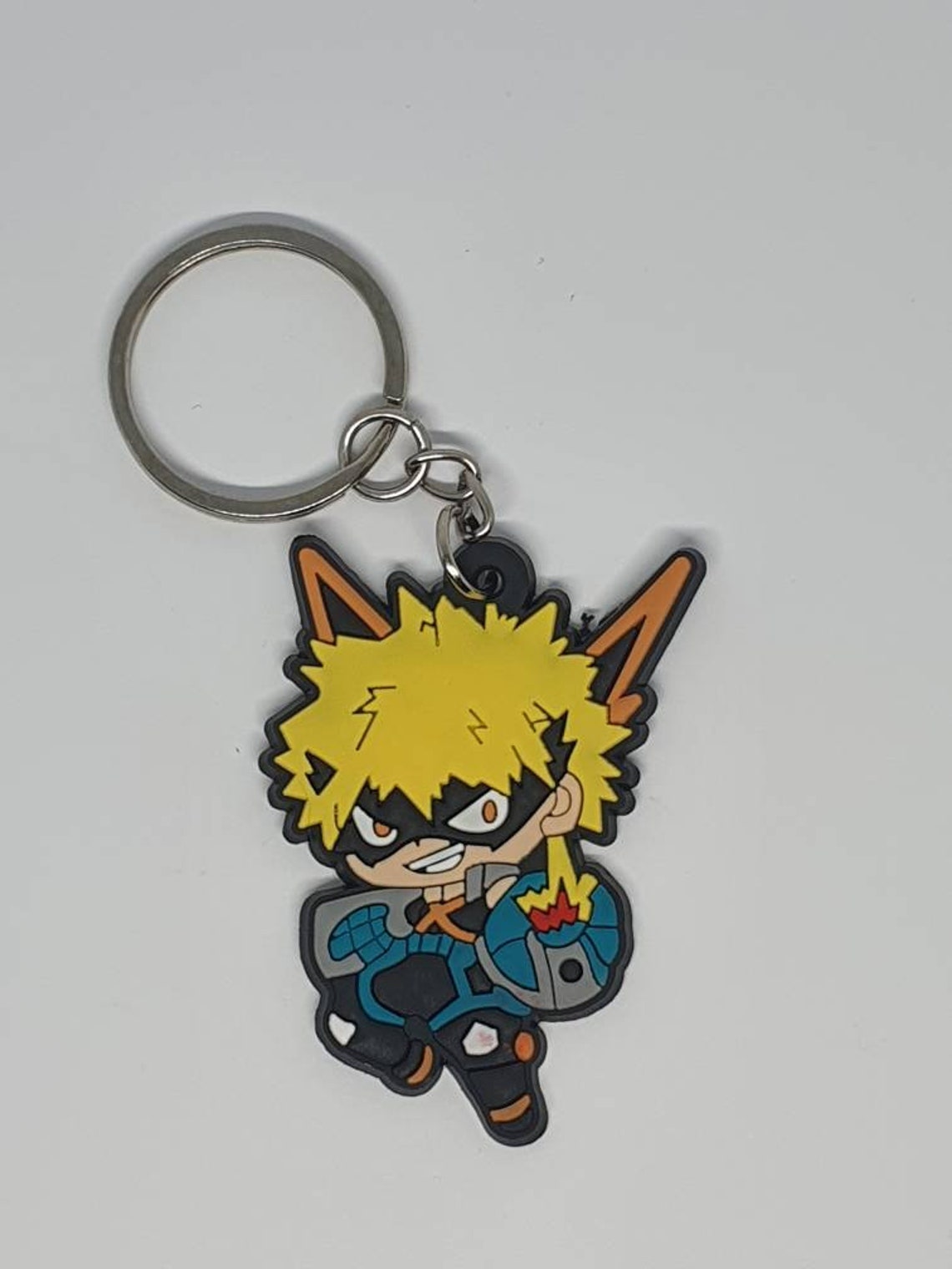 My Hero Academia Katsuki Bakugou Keyring Keychain Bagtag 96 - Etsy