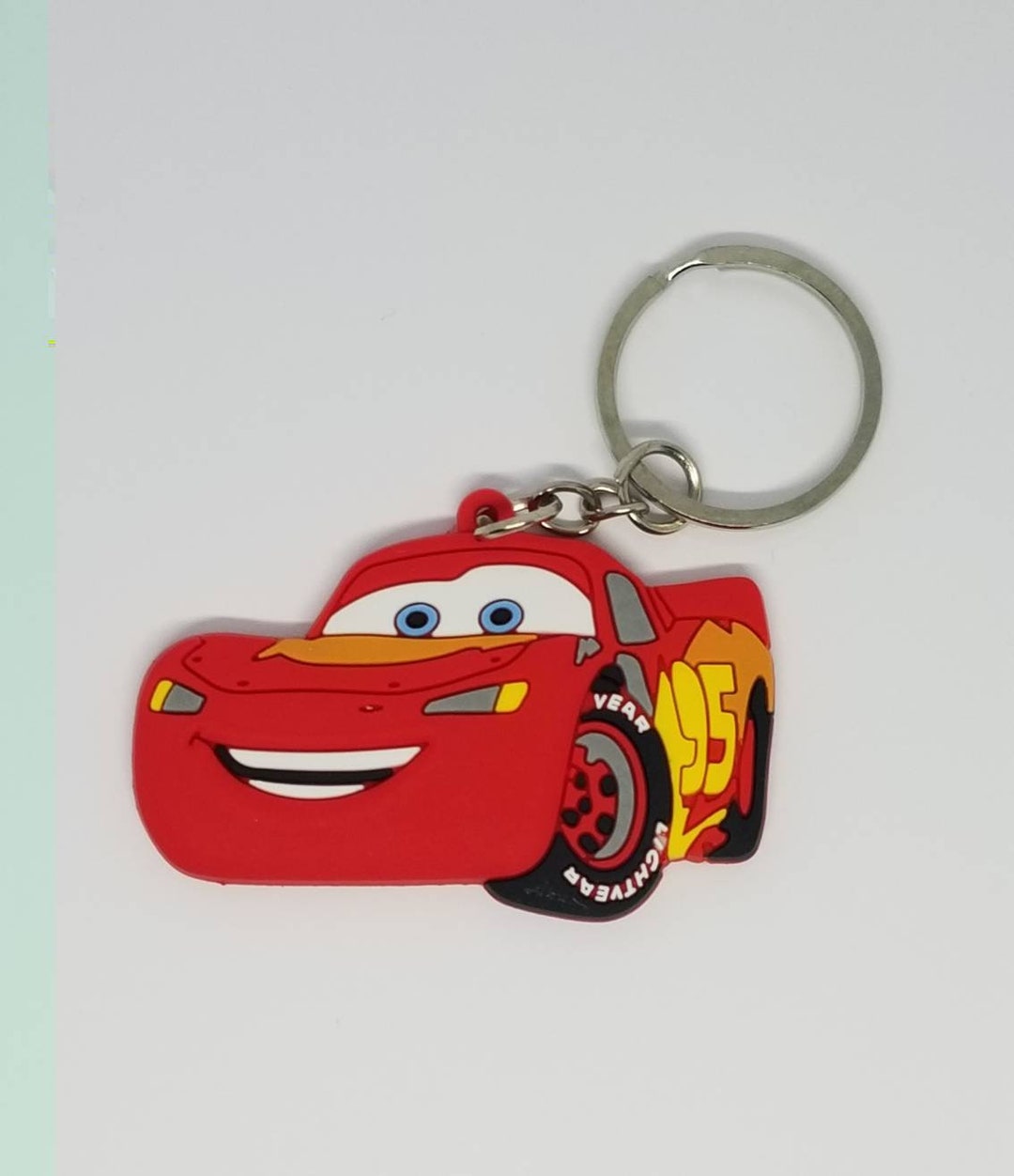 Cars Disney Pixar Lightning Mcqueen Keychain Keyring Bagtag 28 - Etsy ...