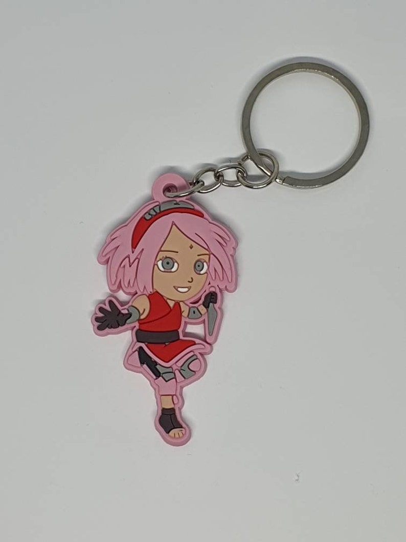 Naruto Sakura Haruno Anime Keyring Keychain Bagtag 6 - Etsy