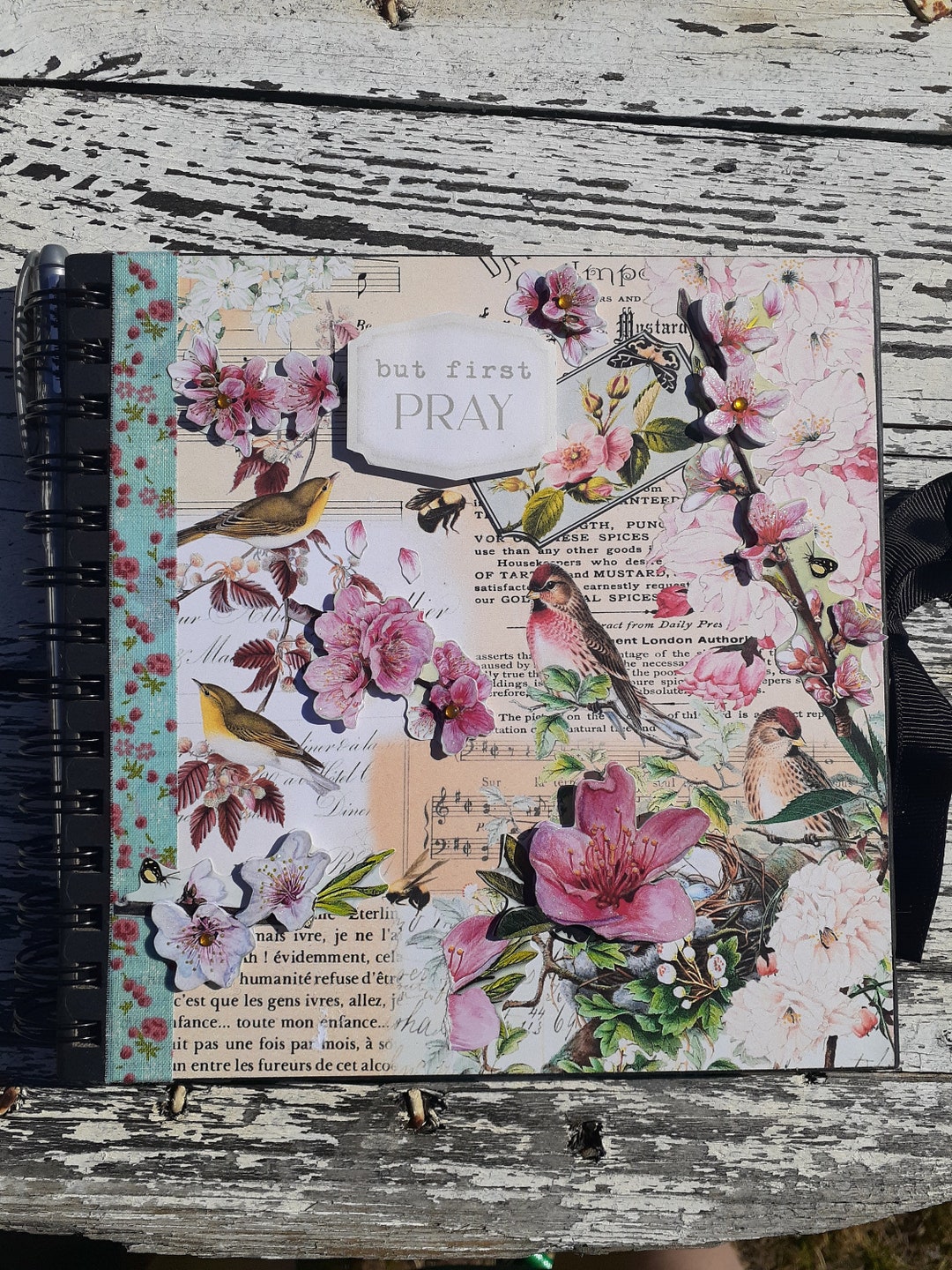 Spring Bible Verse Prayer Journal - Etsy