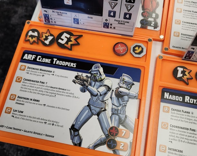 3d Printed Shatterpoint Unit Card Trays - Etsy