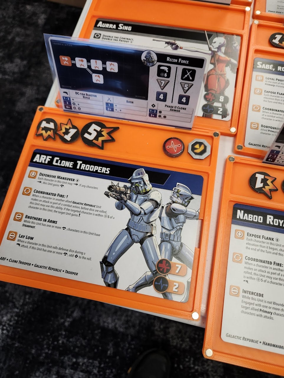 3d Printed Shatterpoint Unit Card Trays - Etsy