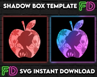 Snow White Shadow Box - Etsy