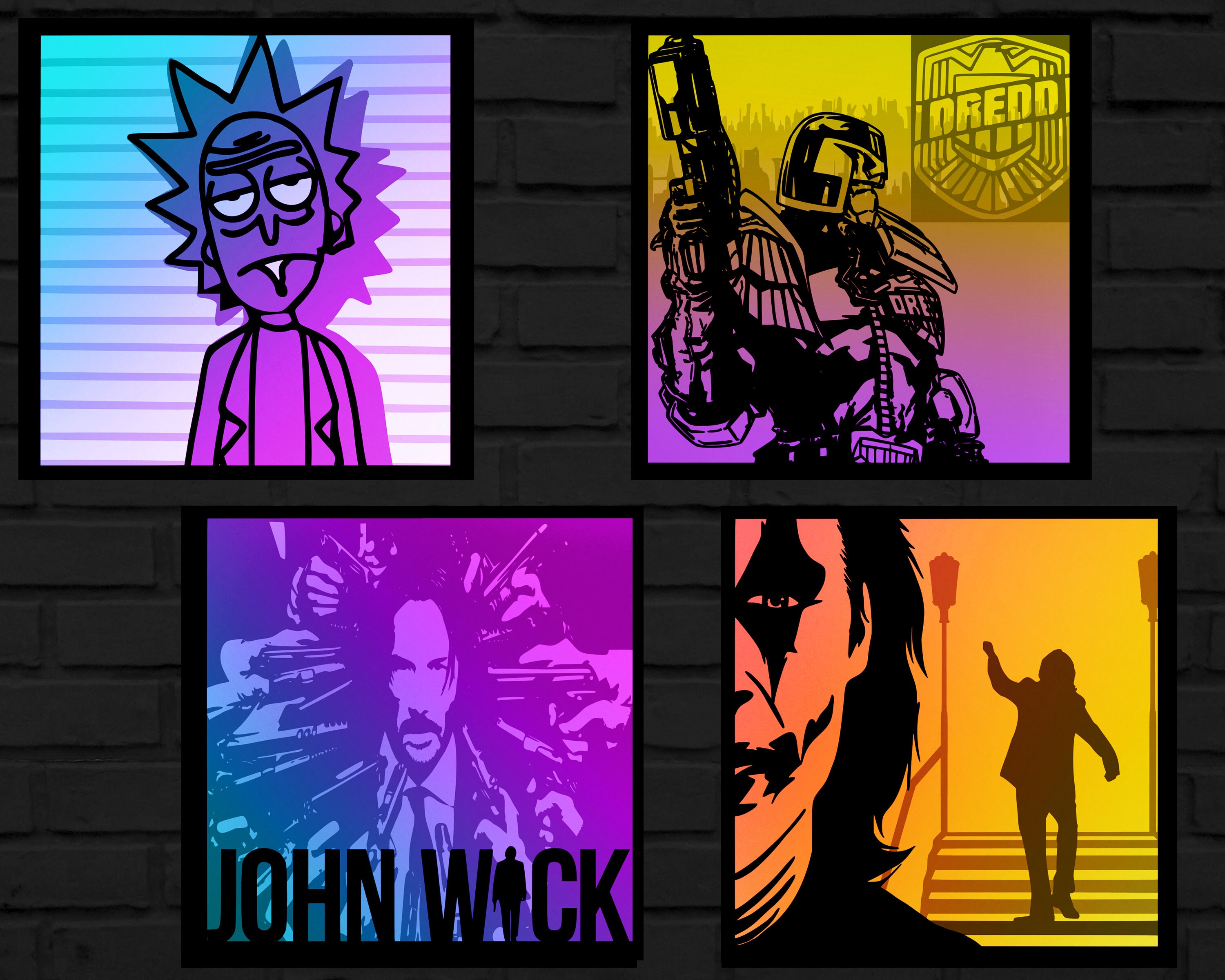 12 Shadow Light Box Template SVG Bundle. Shadow Light Box | Etsy