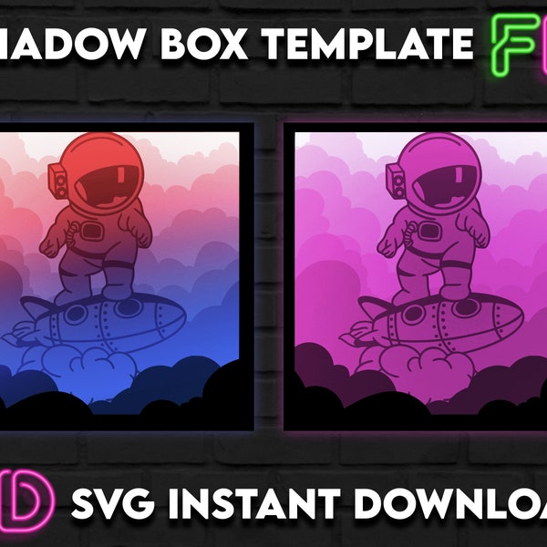 Shadow Box Spacers Template - Etsy