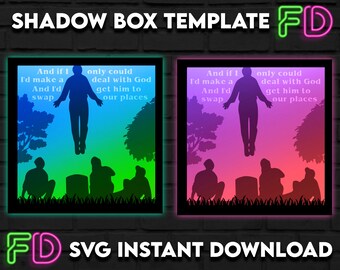 Stranger Shadow Box - Etsy