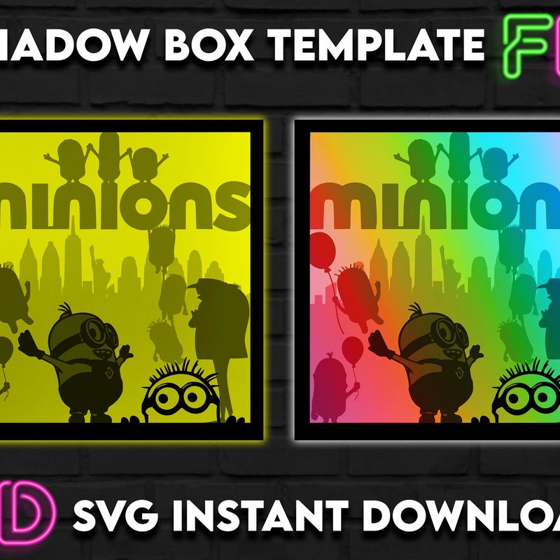Minions Silhouette - Etsy