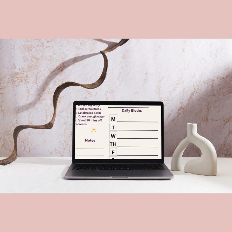 Weekly Planner Printable PDF | Self Care and Daily Organizer for ...
