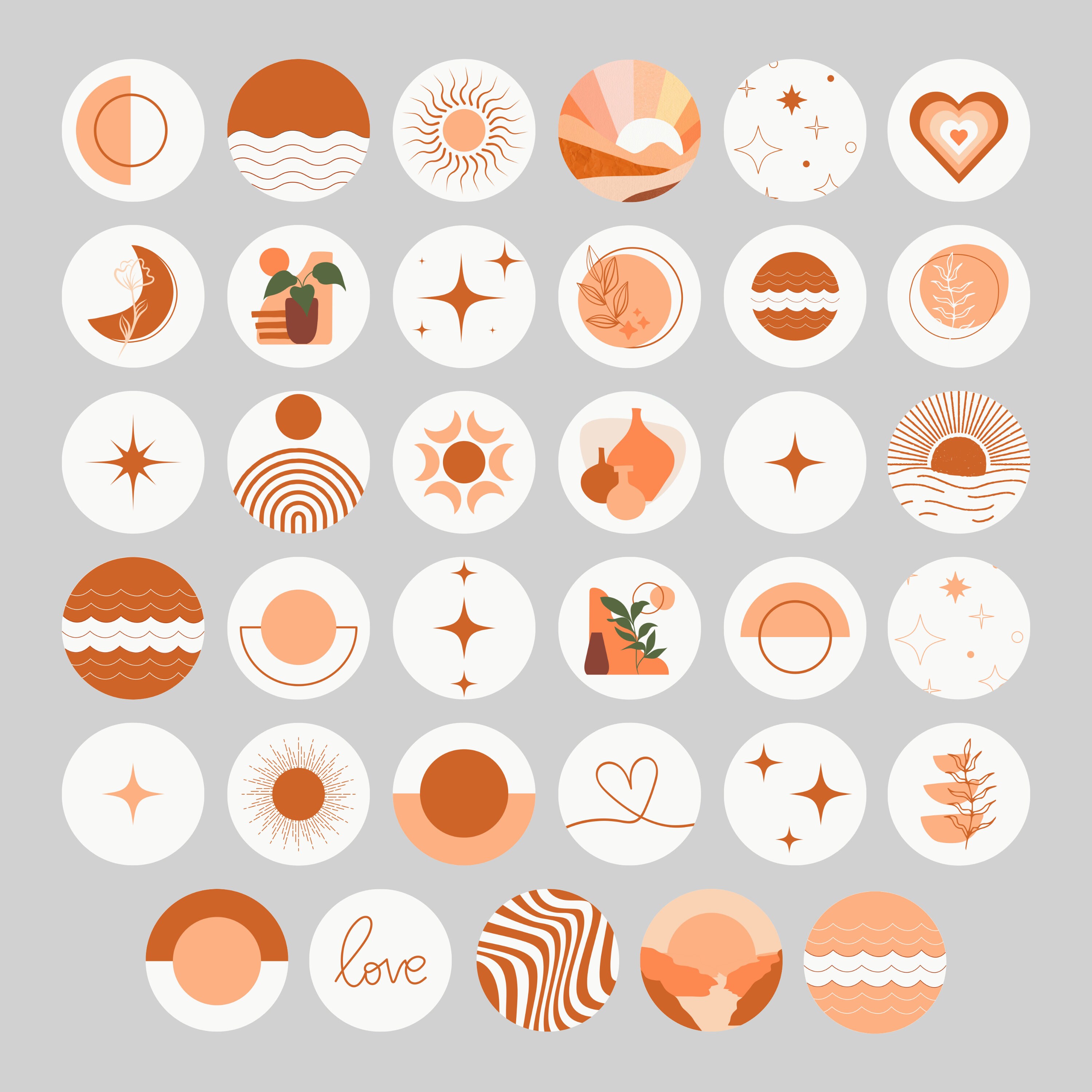 Instagram Highlight Covers Boho Highlights for Instagram - Etsy