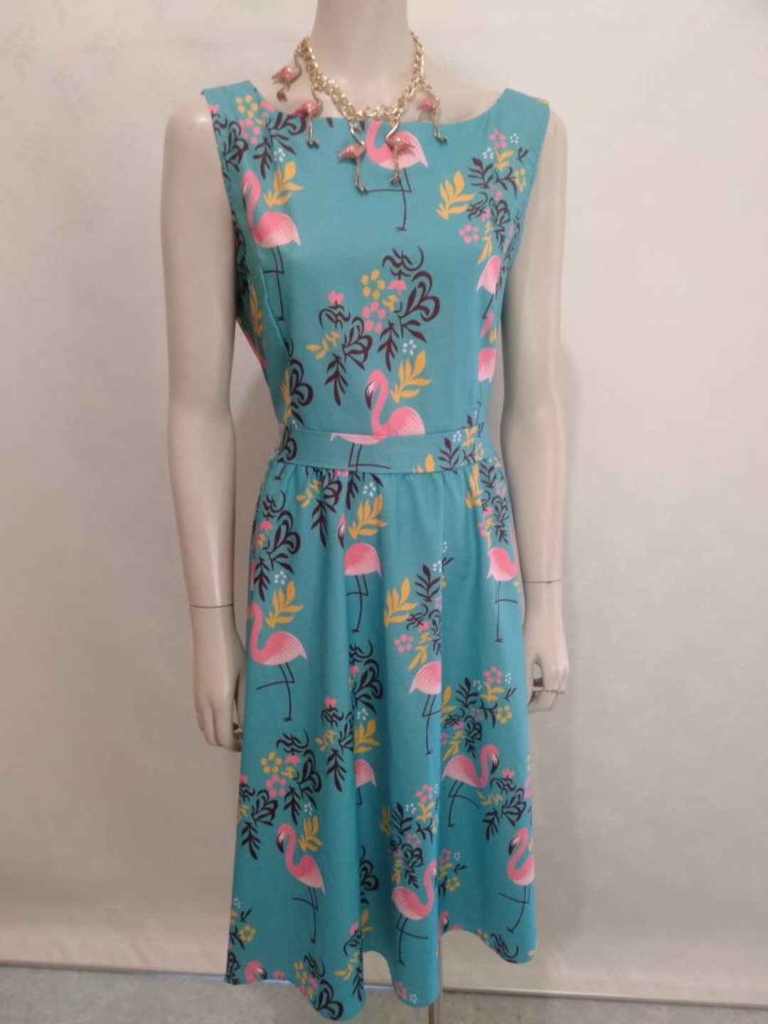 50s Inspired Hand Crafted Sundress - Etsy