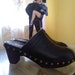 80s Does 70s by 'mollini' Leather Clogs - Etsy