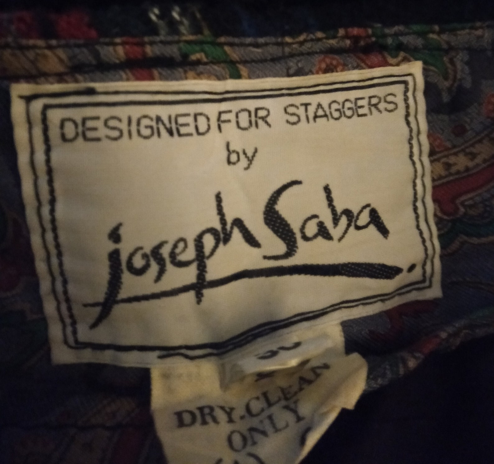 70s 'staggers' High Waisted Plaid Pants by Joseph Saba - Etsy