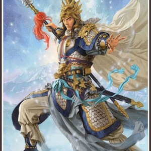 Warrior's Spirit - Chart Counted Cross Stitch Pattern Needlework PDF - Etsy