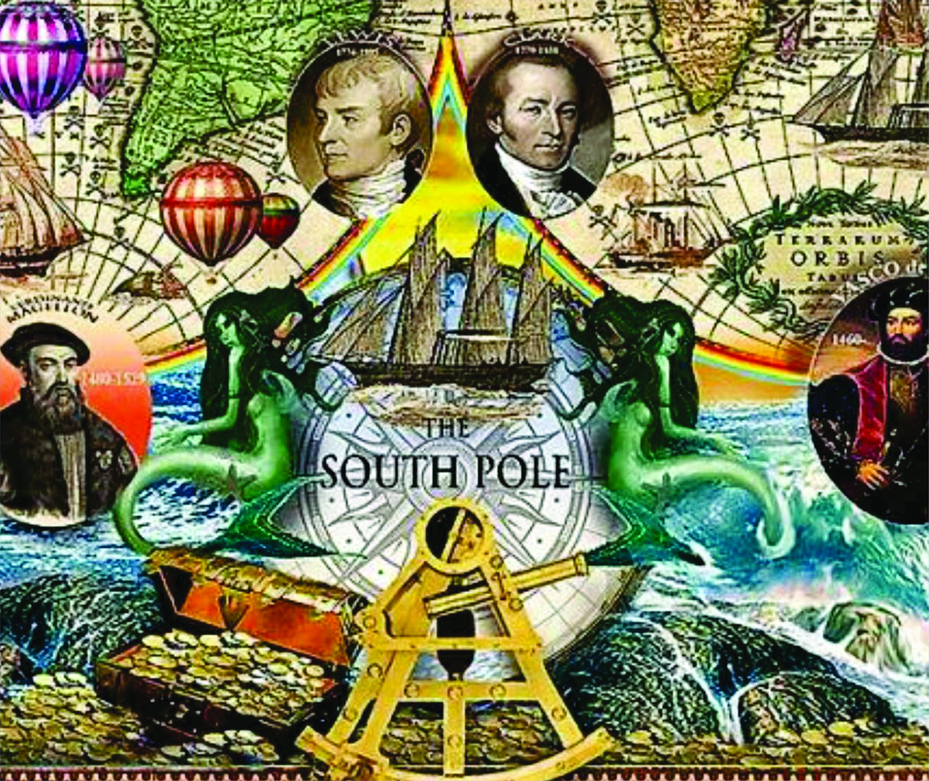 Great Explorers World Map Chart Counted Cross Stitch Pattern Needlework ...