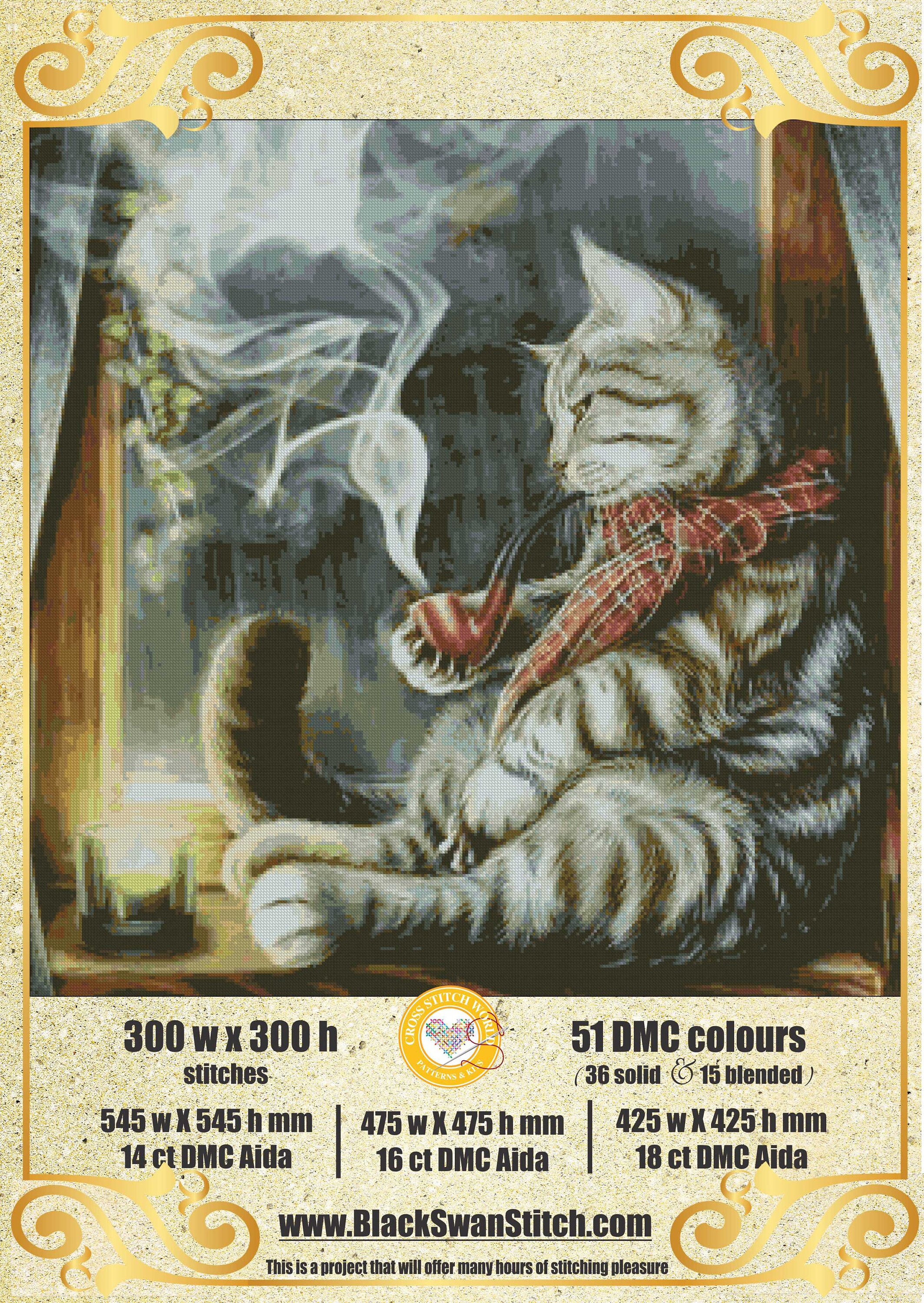 Gato Fumando Cigarro