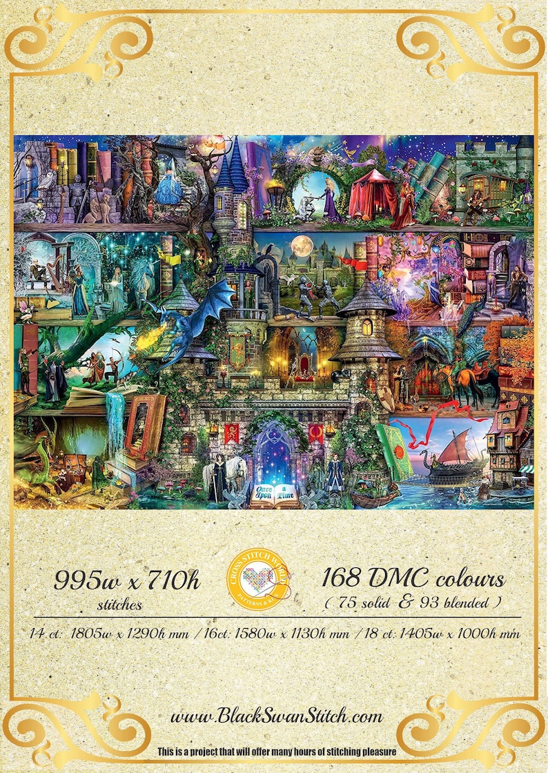 Once Upon a Time Best of the Best Chart Counted Cross Stitch Pattern ...