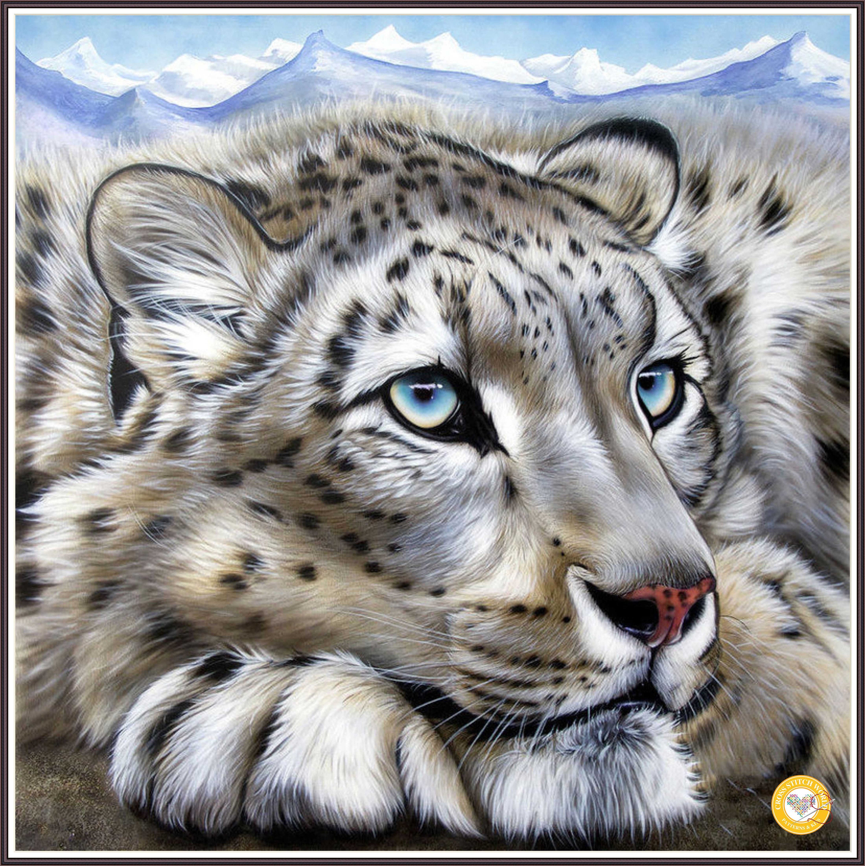 Snow Bars - Chart Counted Cross Stitch Pattern Needlework PDF - Etsy