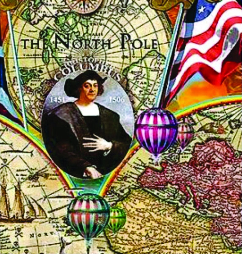 Great Explorers World Map Chart Counted Cross Stitch Pattern Needlework ...