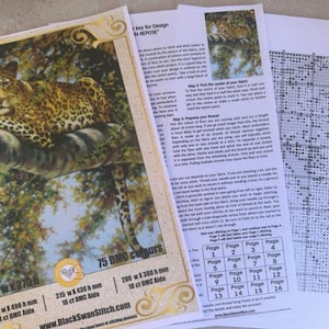 Forest Raven - Chart Counted Cross Stitch Pattern Needlework PDF - Etsy