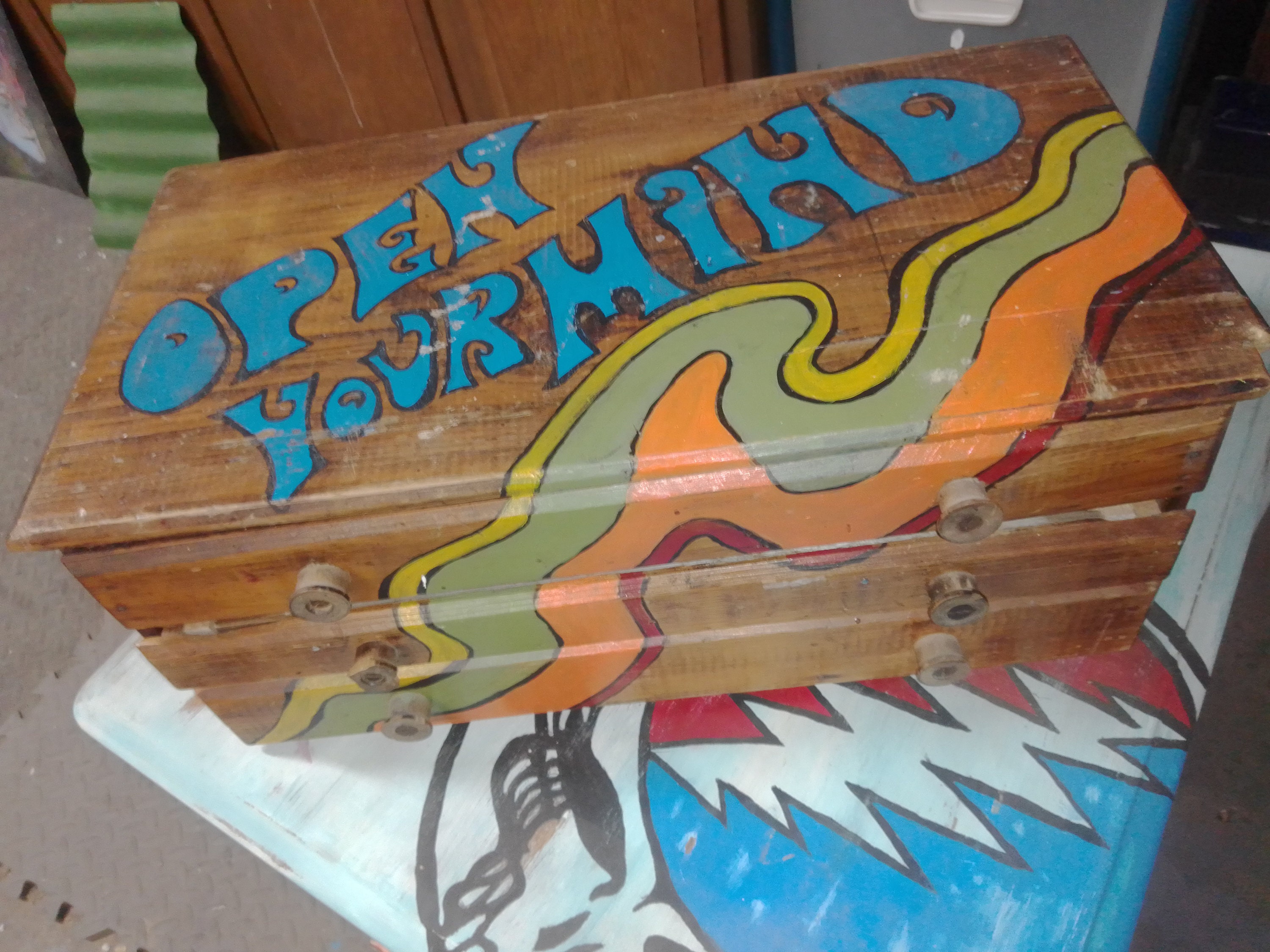 Vintage Retro Hippie Stash Box and Rolling Tray Jewelry - Etsy