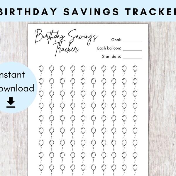 Saving Charts Free Printable - Etsy