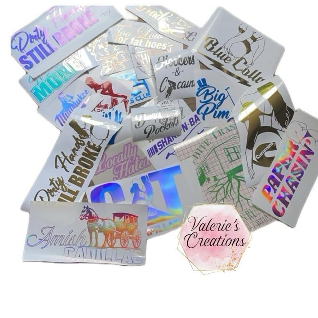 Decal Mystery Pack - Etsy