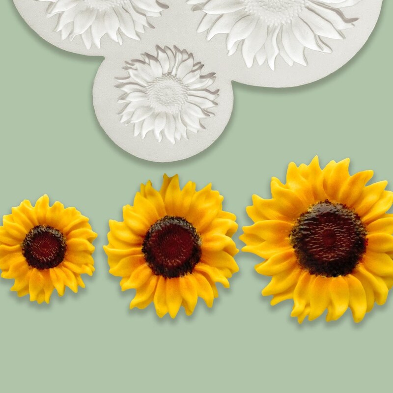 Sunflower Mold - Etsy