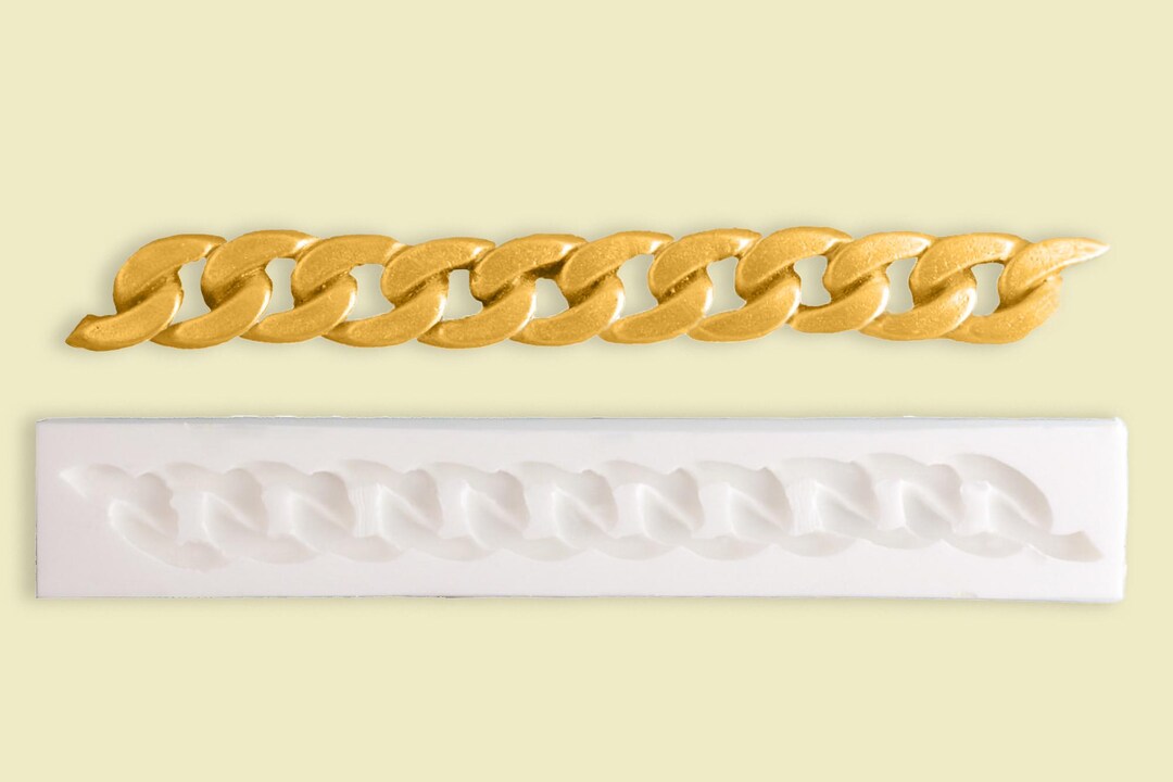 Large Chain Link Border - Silicone Sugarcraft Mould - Etsy