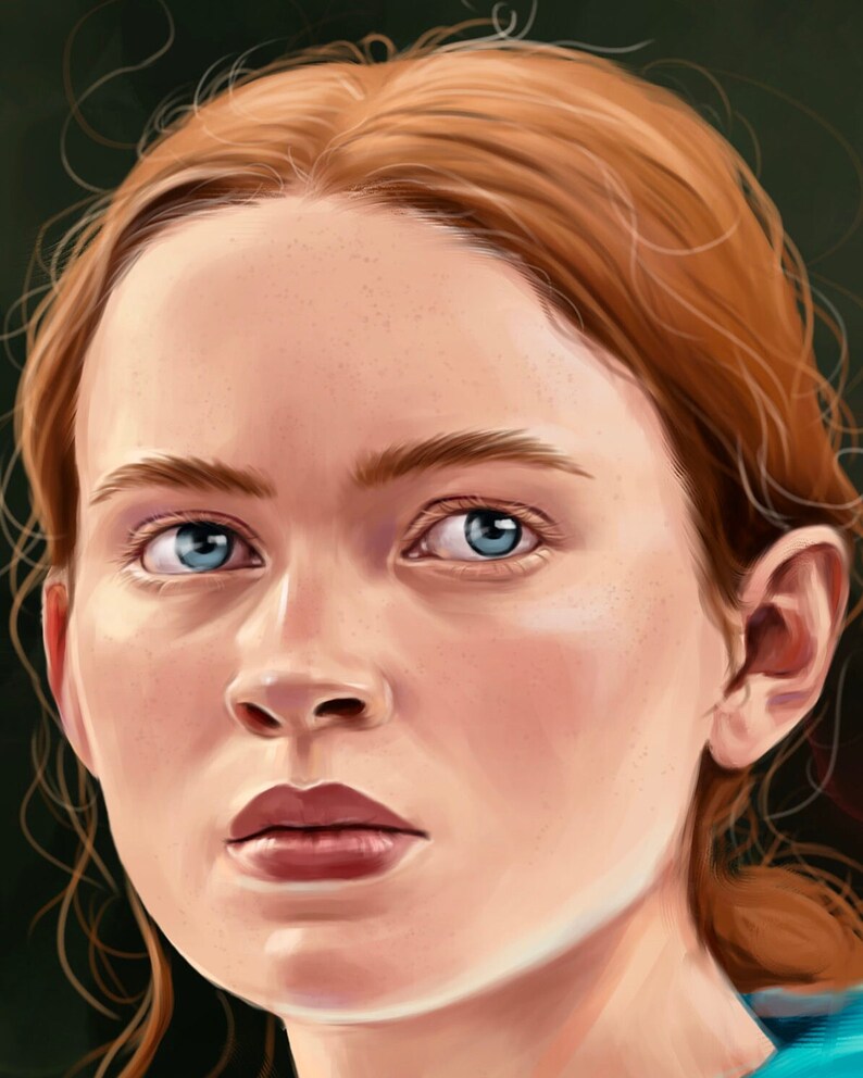 Max Mayfield Fan Art Digital Art Stranger Things Instant - Etsy