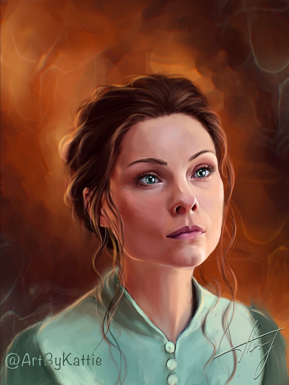 Tissaia De Vries the Witcher Celebrity Painting Digital - Etsy