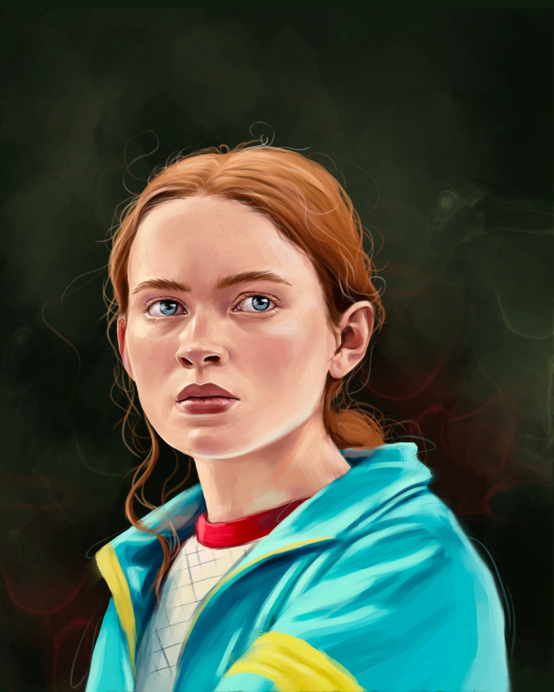 Max Mayfield Fan Art Digital Art Stranger Things Instant - Etsy